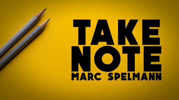 Marc Spelmann - Take Note